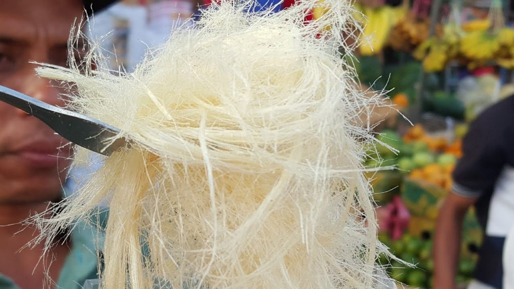 Cara Membuat Arumanis Rambut Nenek jajanan Legendaris